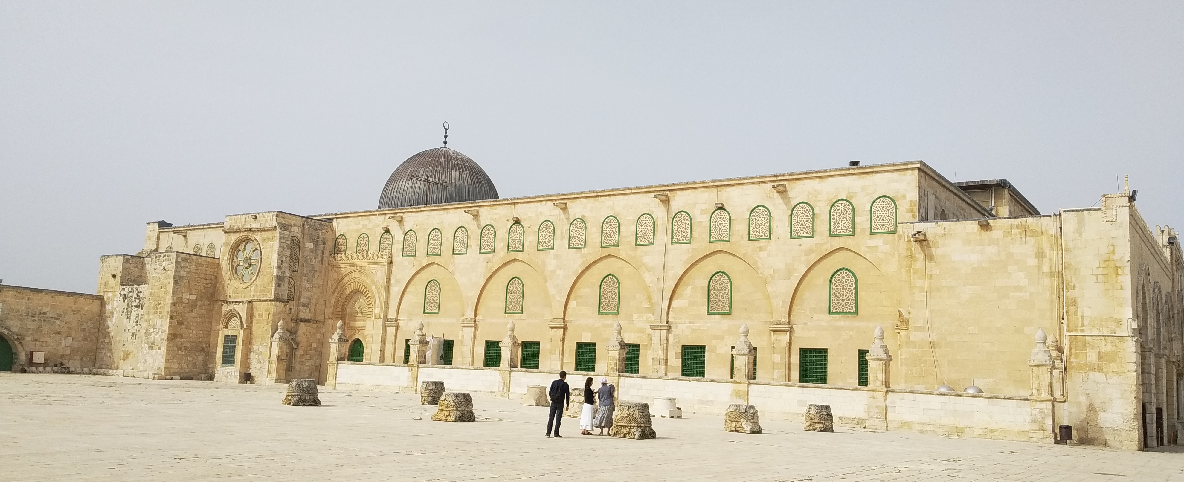 Destruction on the Temple Mount – Israel by Leiah